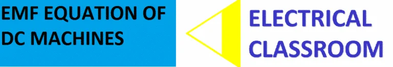 EMF equation of DC machines
