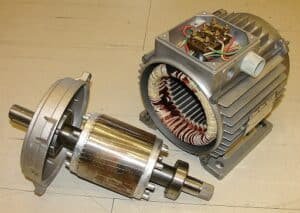 Materials used in an electric motor