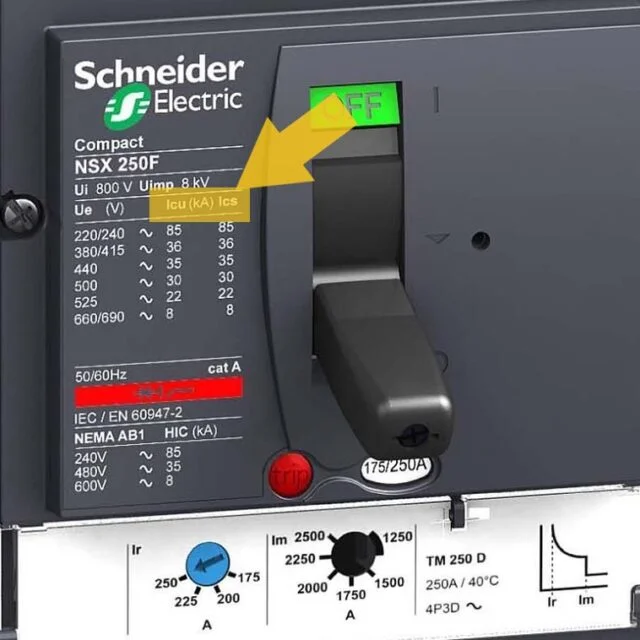 Ultimate breaking capacity (Icu) and Service breaking capacity (Ics ...